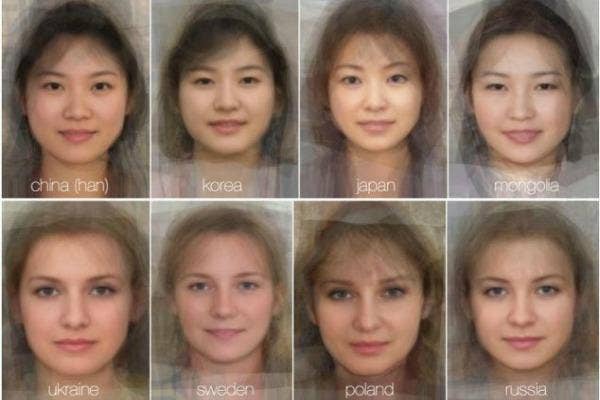 What The Average Womans Face Looks Like In 41 Countries Yourtango
